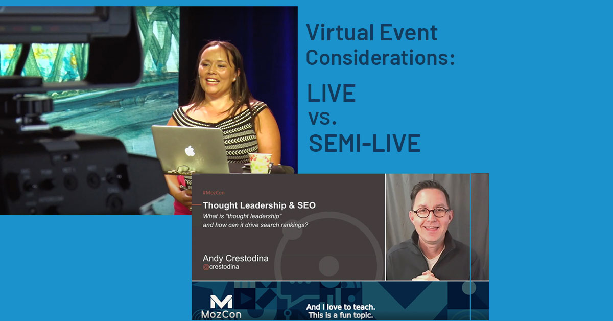 What is a Semi-Live Virtual Event? | Seamless Events